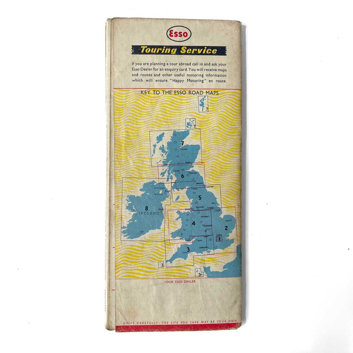 1960s Road Map of London – Sukie