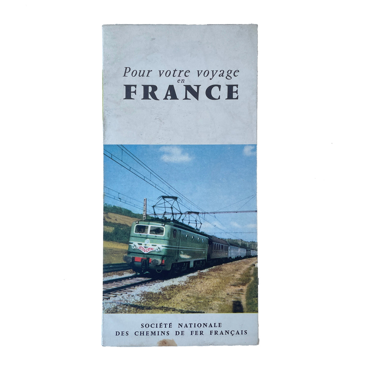 1958 SNCF Map of France – Sukie