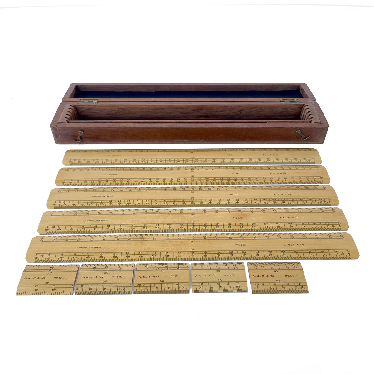 Stunning Set of Draughtsman/Engineering Rulers – Sukie