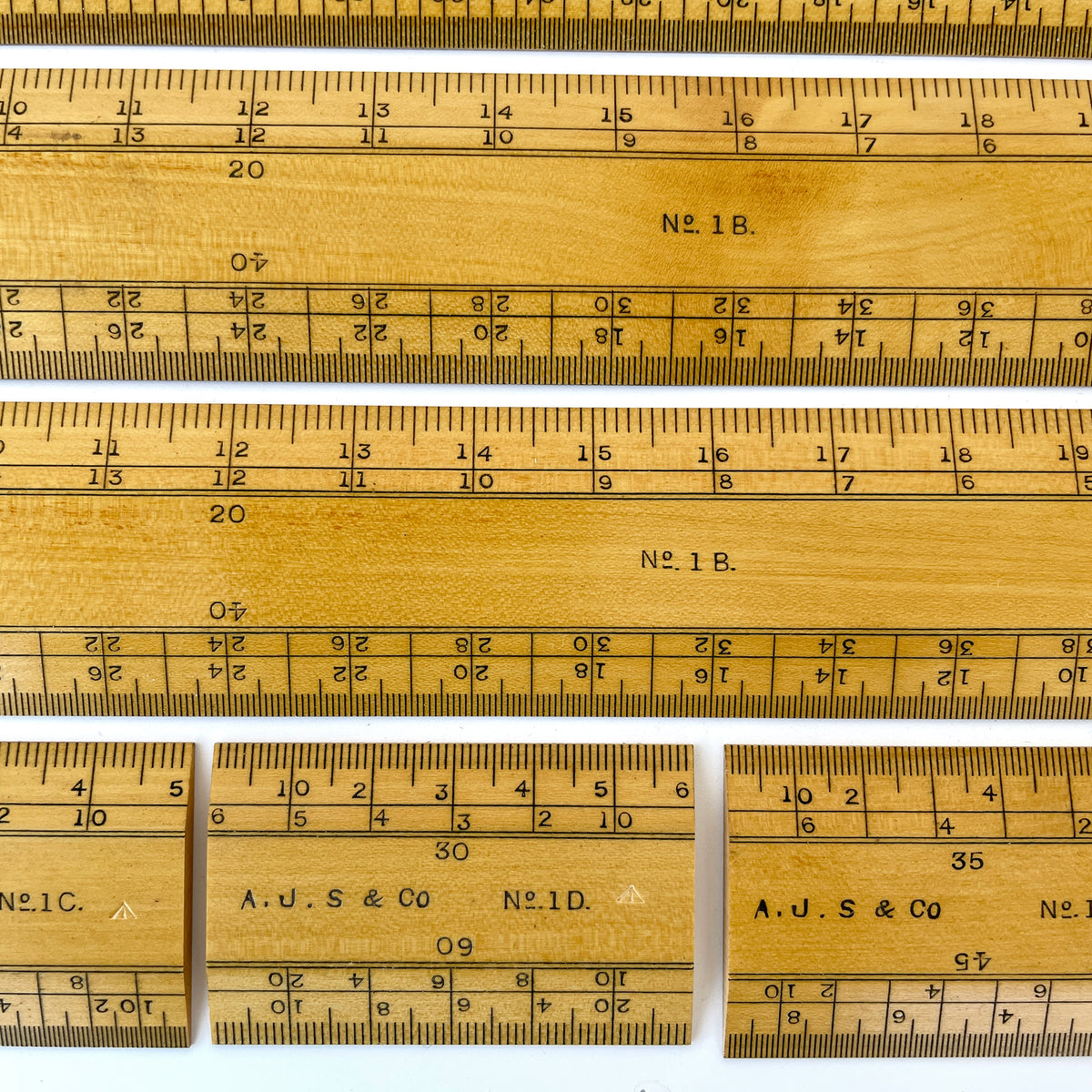 Stunning Set of Draughtsman/Engineering Rulers – Sukie